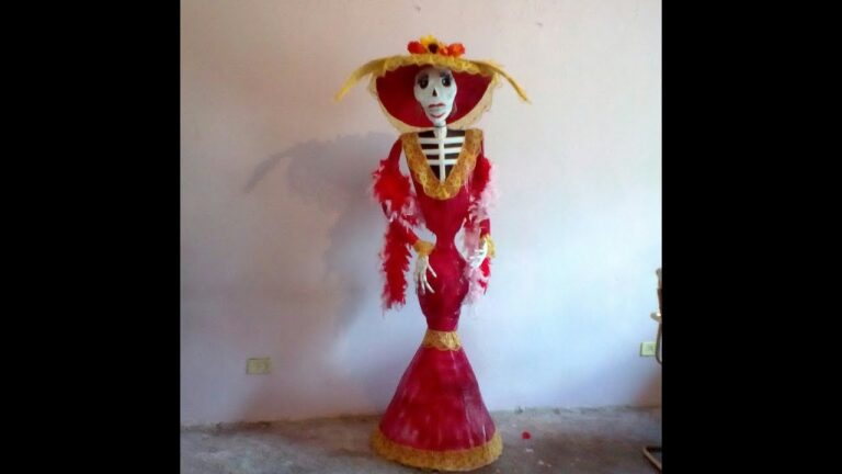Cómo hacer una Catrina reciclada: Tutorial paso a paso | Reciclaje Contemar